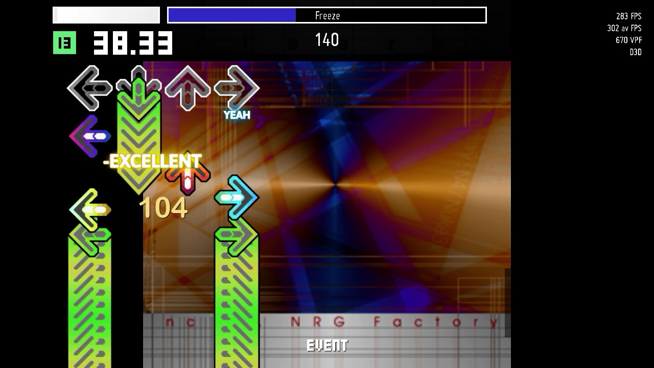 [SM5] Dance Dance Revolution X2- Freeze [Challenge] - YouTube