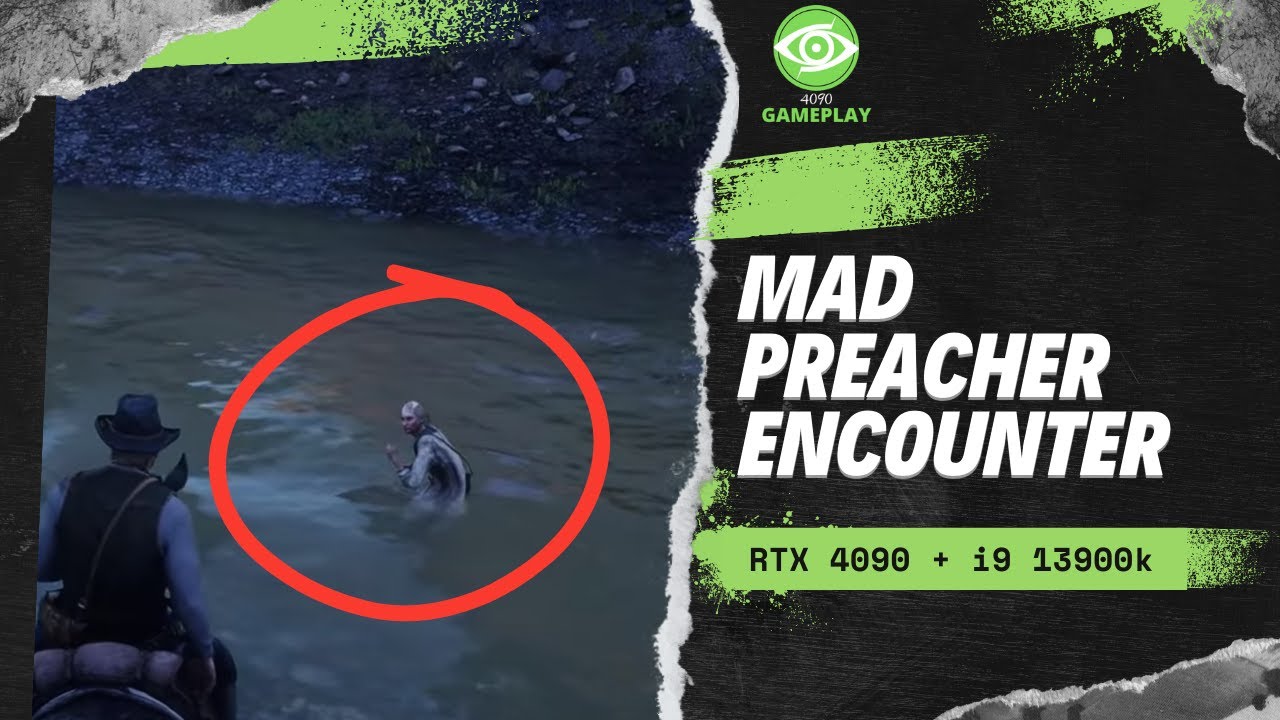 Red Dead Redemption 2: Mad Preacher Encounter - YouTube
