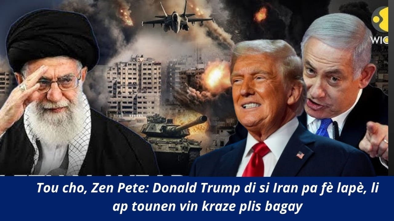 🔥🇺🇸🚨Prezidan Donald Trump di si Iran pa fè lapè, li ap tounen vin kraze ...