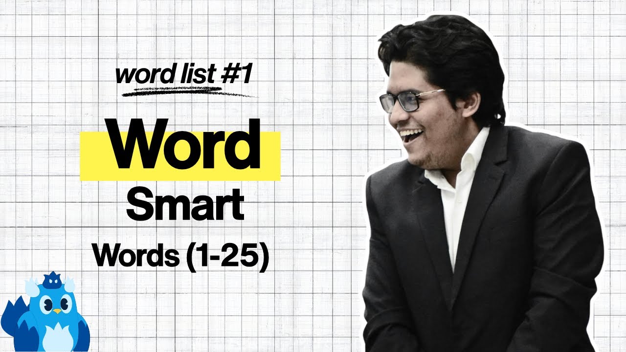 Word Smart 1 | Words 1-25 | Lesson 1 | English | Vocabulary Building ...