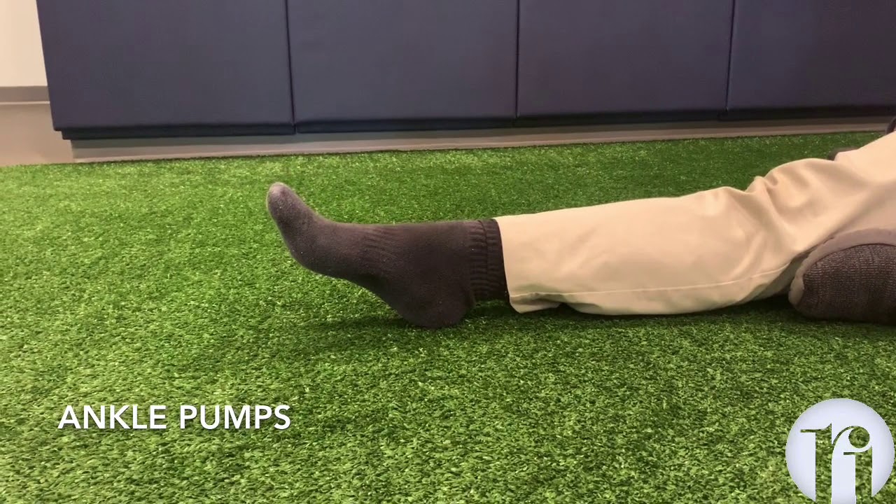 Ankle Pumps - YouTube