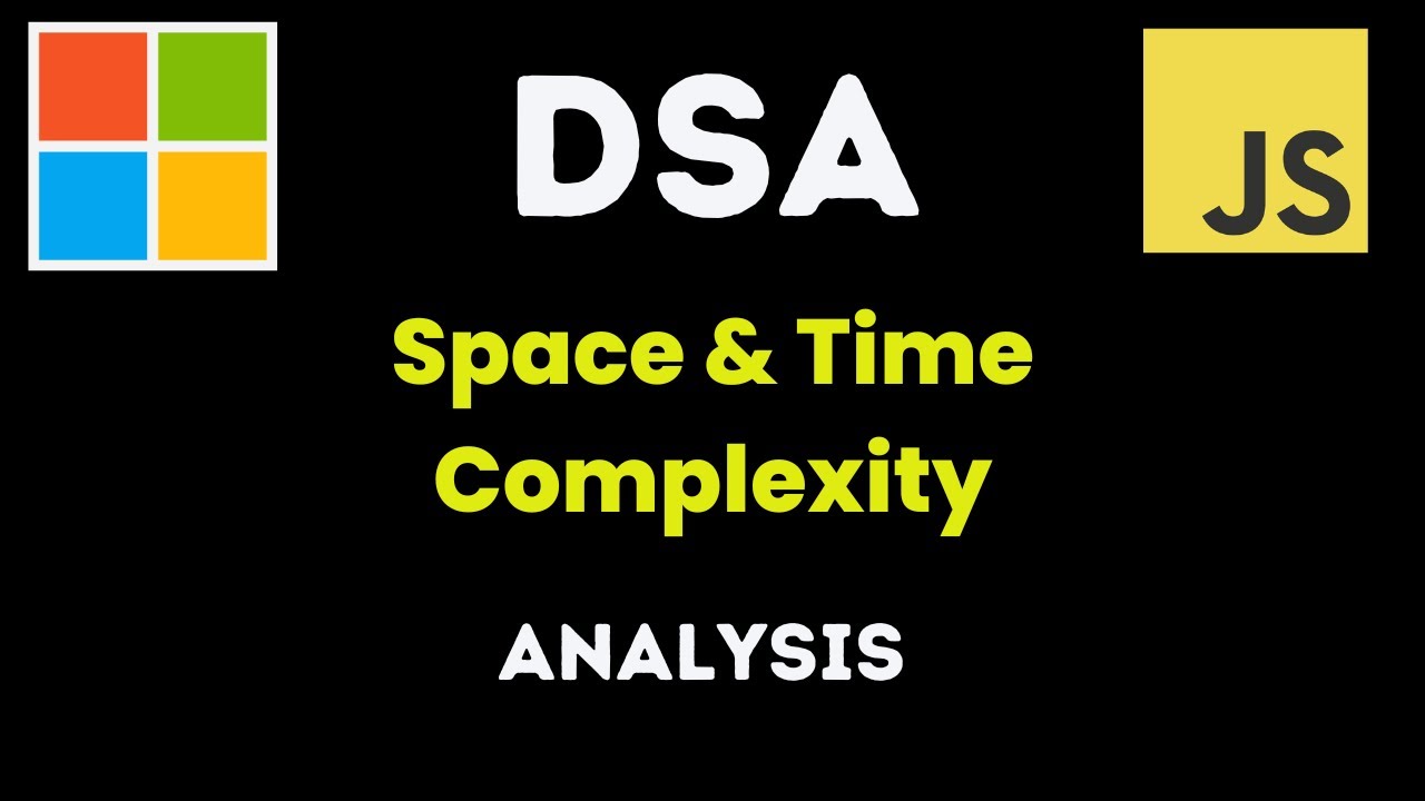 Space-time complexity | DSA - YouTube