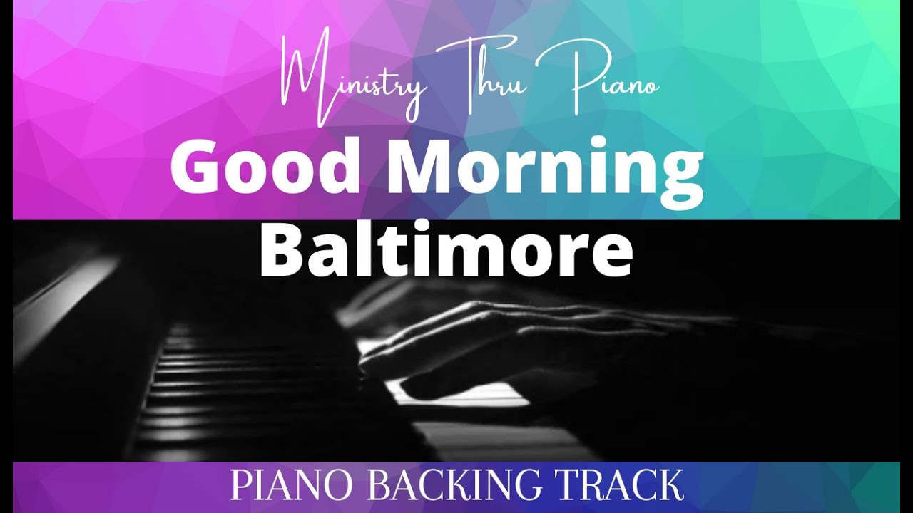 Good Morning Baltimore Hair Spray PIANO ACCOMPANIMENT - YouTube
