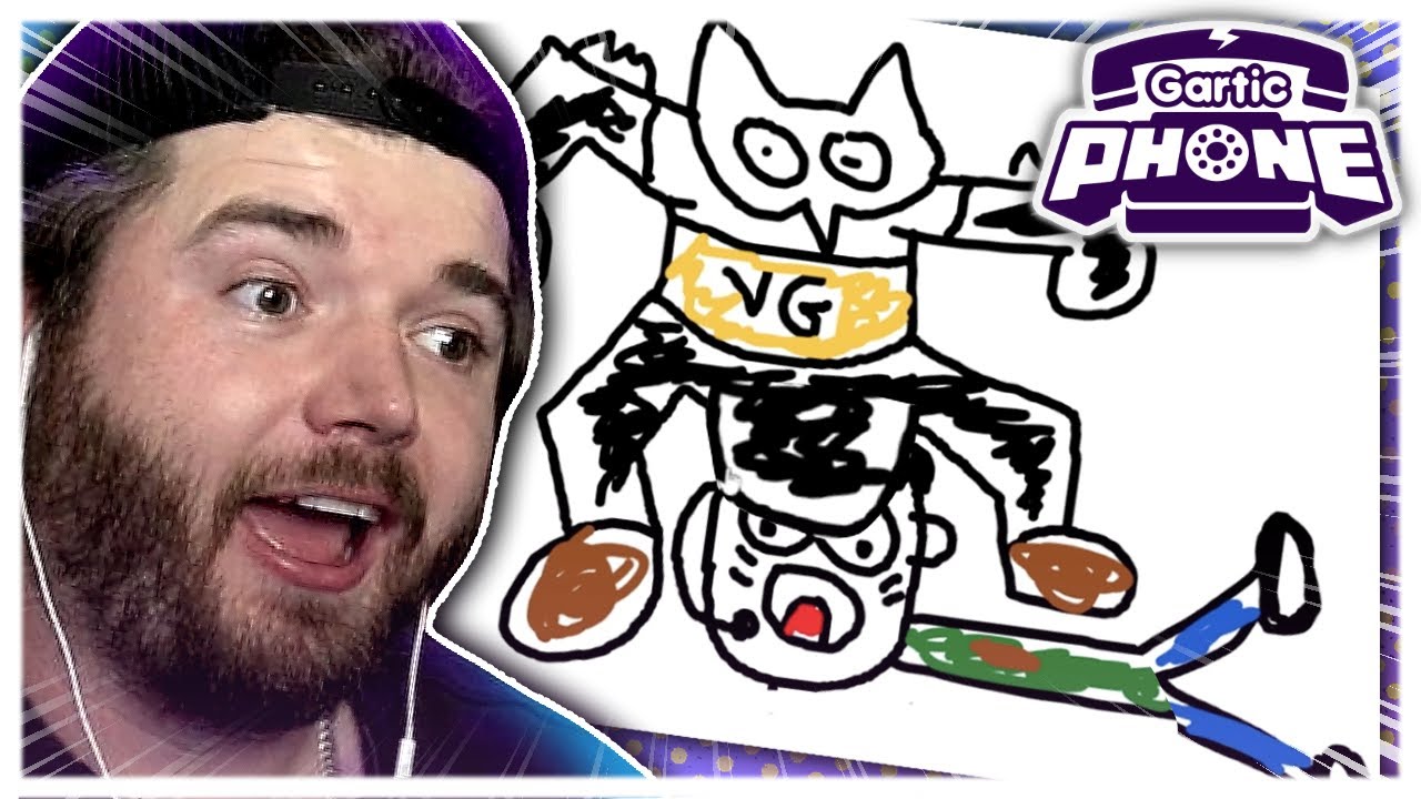 Gartic Phone drawings so stupid I forgot to upload them - YouTube
