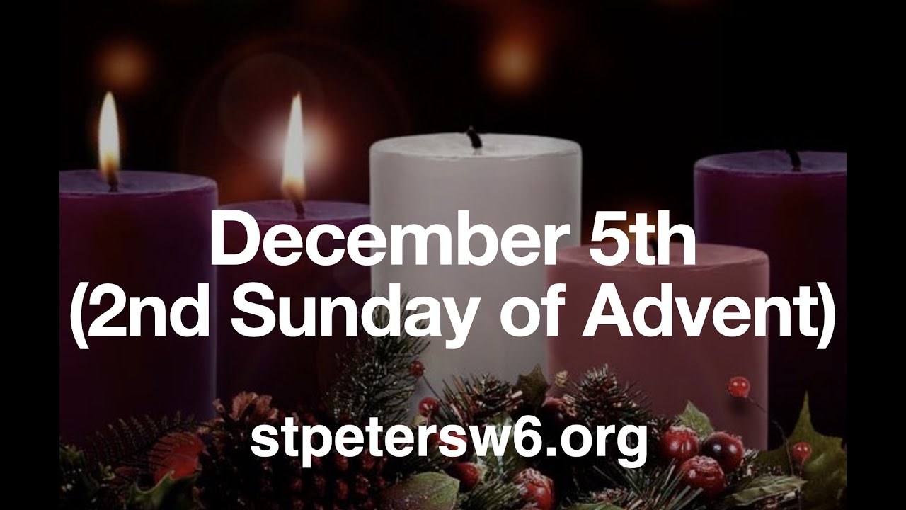 Sunday Worship for 5th December 2021 - YouTube