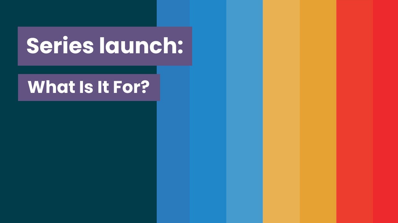 Introducing the What Is It For? series - YouTube