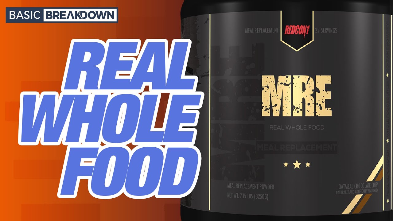 REDCON1 MRE Meal Replacement Protein Powder | Basic Breakdown - YouTube