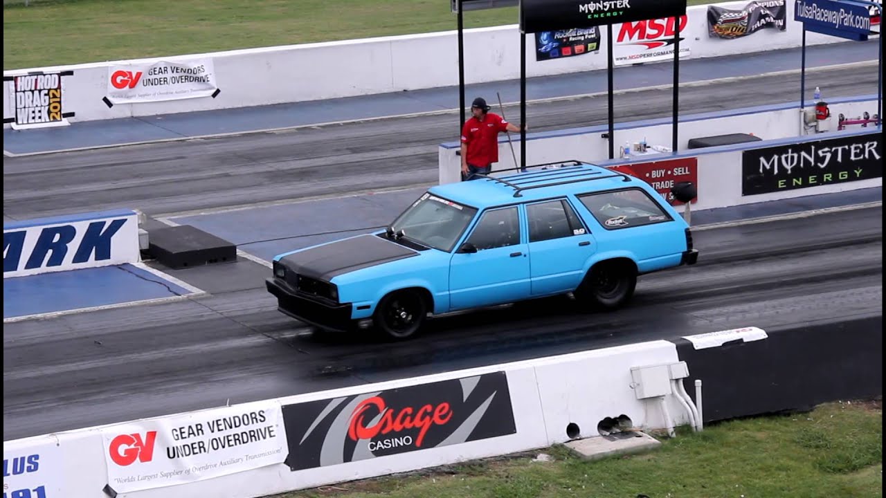 Fairmont Wagon Drag week 2012 - YouTube