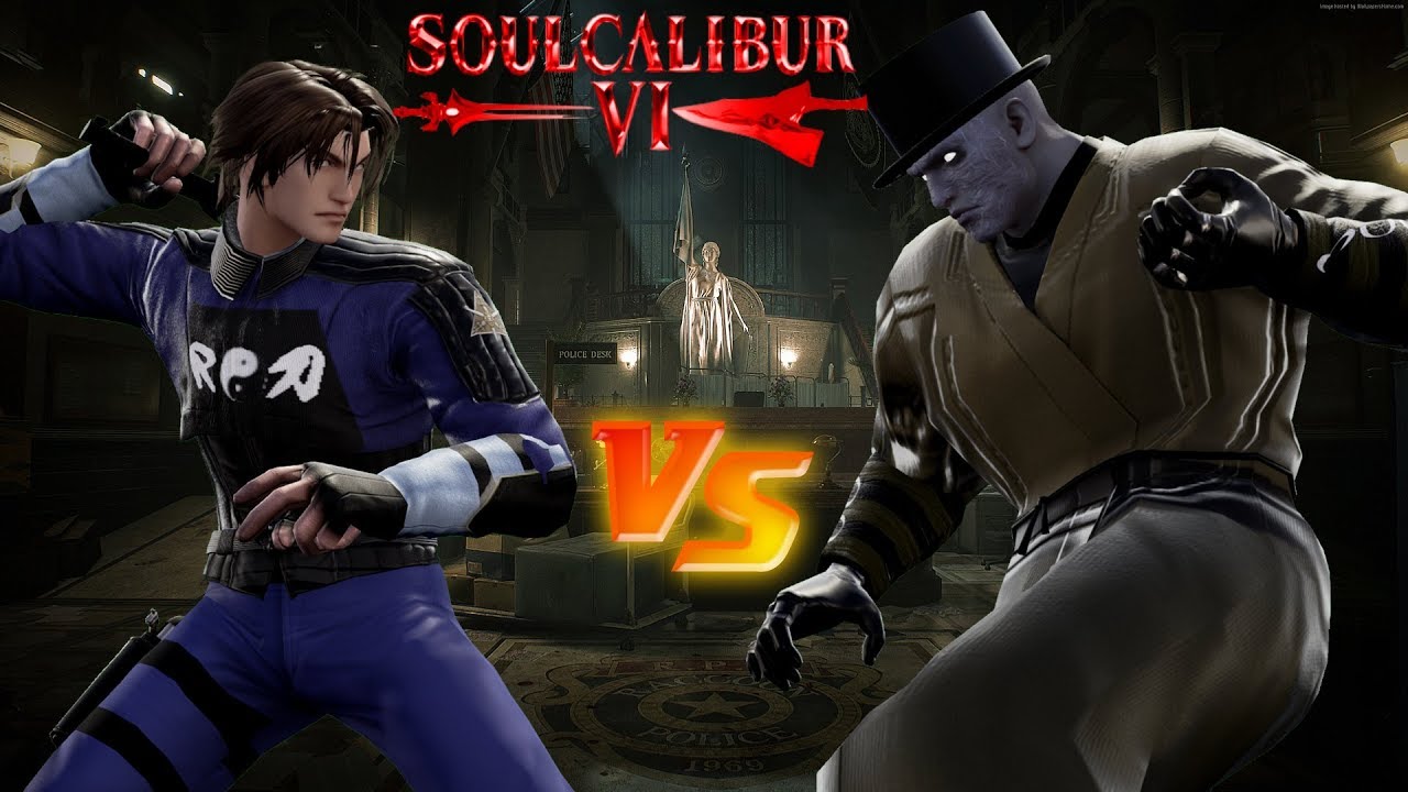 SOULCALIBUR 6 CREATIONS : LEON VS MR.X - YouTube