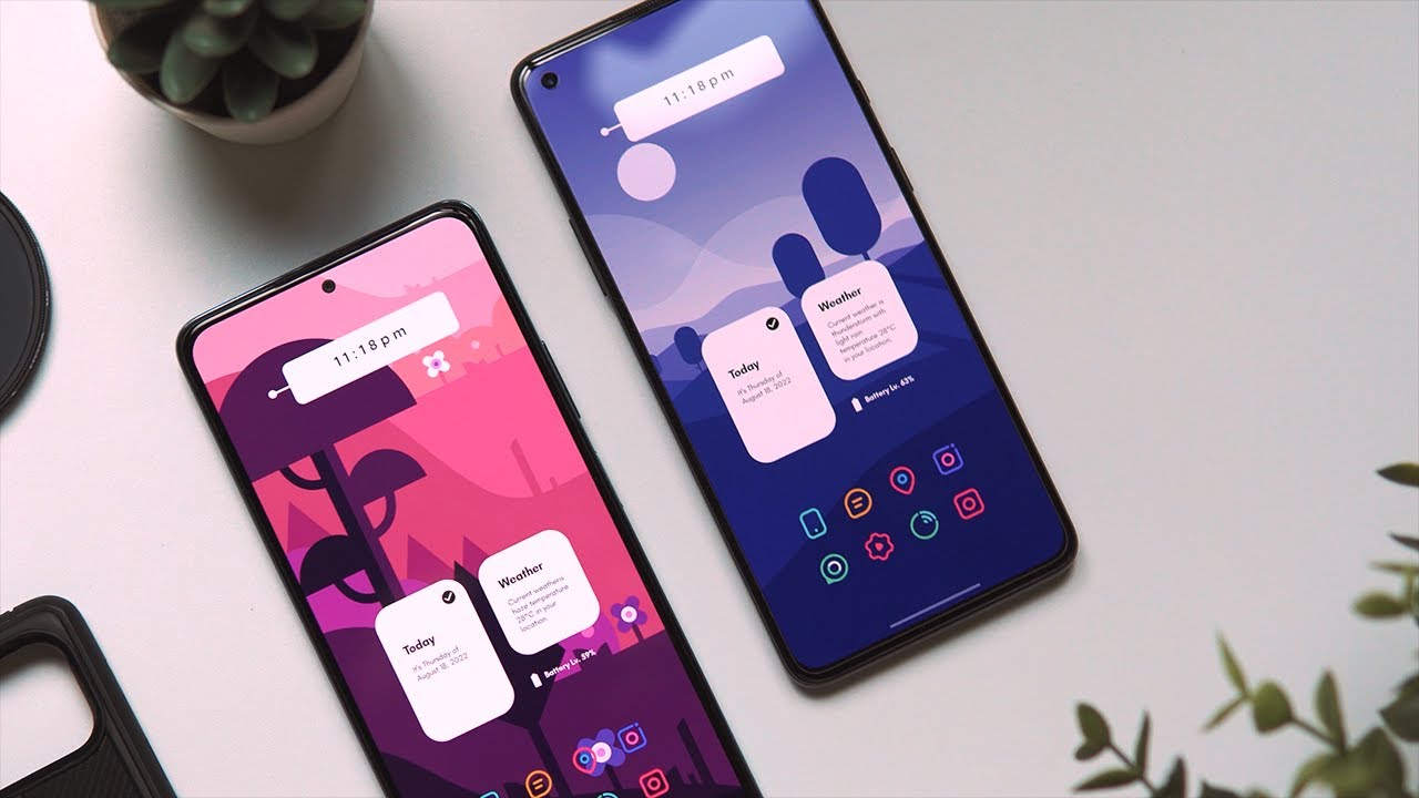 Aesthetic Homescreen Setup Tutorial | Step By Step - YouTube