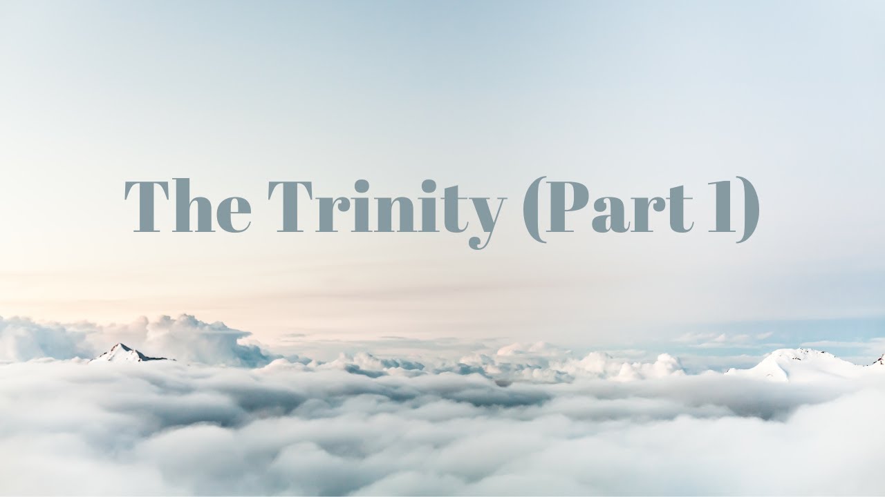 The Trinity – Part 1 [ Various Scriptures ] by Robin Brown - YouTube