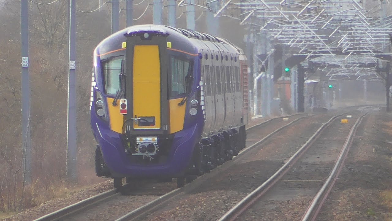 *NEW* Scotrail Class 385102 w/DB 67015 on 5X09 to Shields Depot | Mount ...