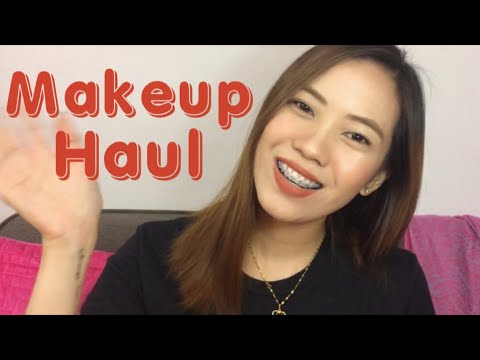 MAKEUP HAUL + GIVEAWAY WINNER (Philippines) | Nina Gregorio - YouTube
