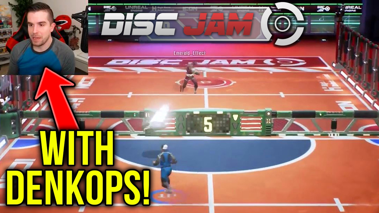Playing Disc Jam with DenkOps (Chris Denker)!! - YouTube
