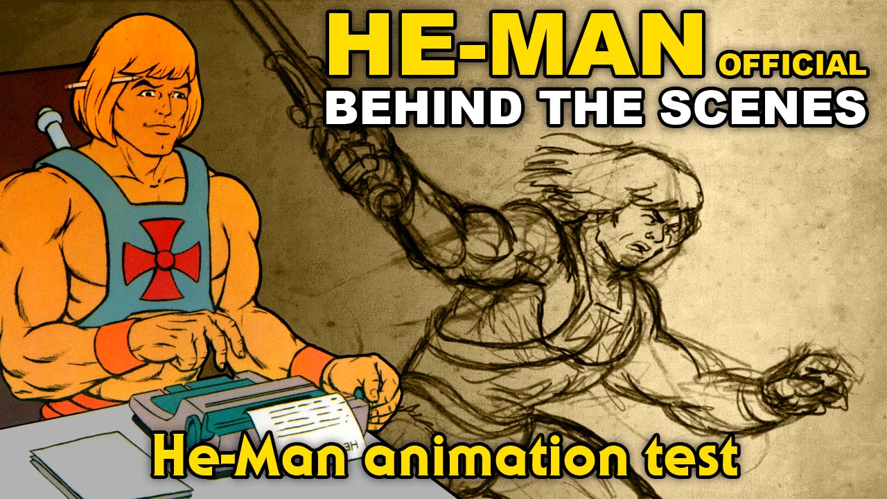 He-Man - Behind the Scenes - He-Man animation test - YouTube