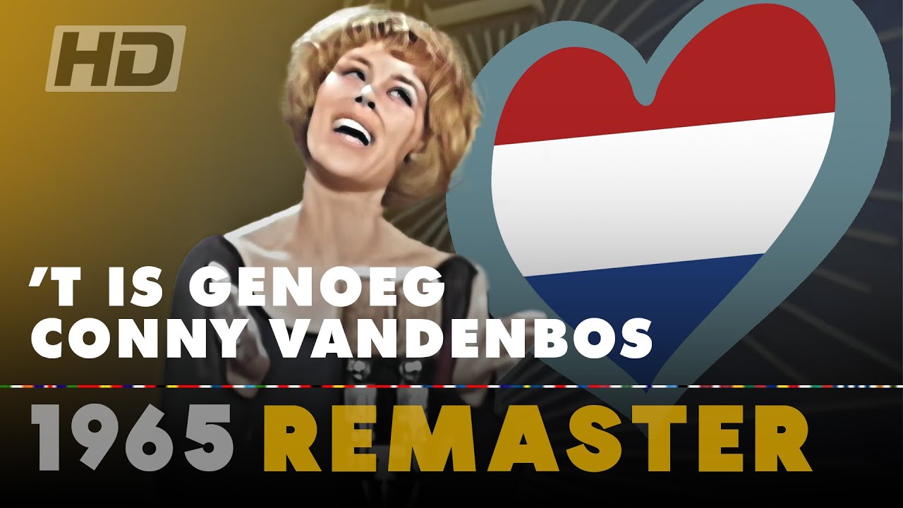 'T IS GENOEG – CONNY VANDENBOS | Netherlands 🇳🇱 | Eurovision Song ...