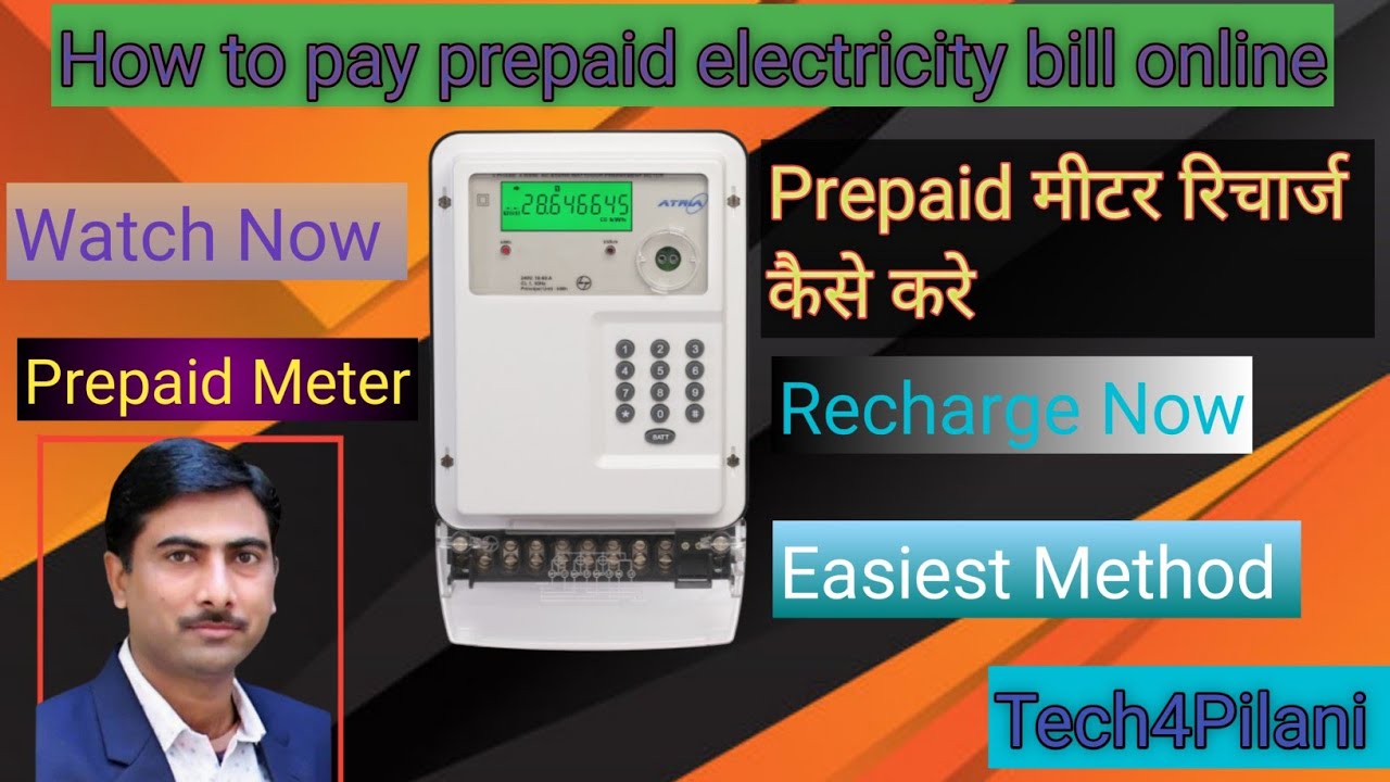 How to pay prepaid electricity bill online|How to Do Prepaid Meter ...