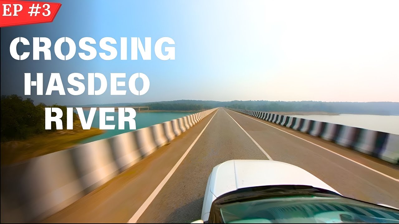 Hasdeo River Bridge Cross Karte hi 🐘 Elephant Warning | Indian ...