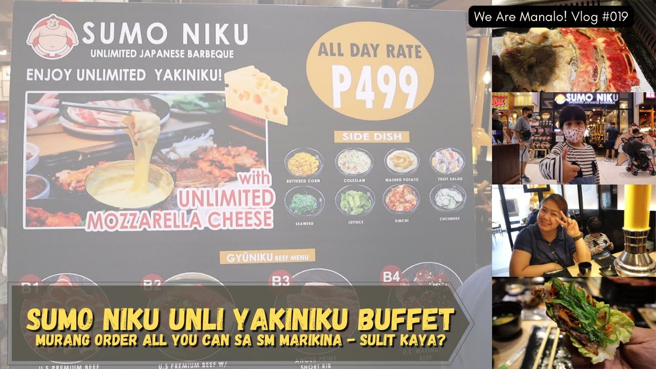 SUMO NIKU SM Marikina - Murang Yakiniku Buffet - YouTube