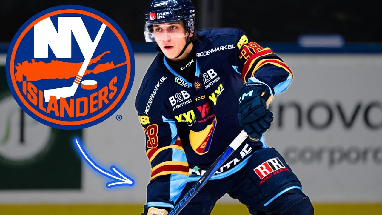 Viktor Eklund Highlights | Welcome to the New York Islanders - YouTube