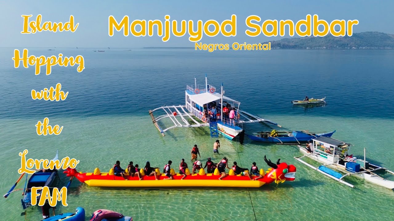 Maldives of the Philippines || Manjuyod Sandbar Negros Oriental Island ...