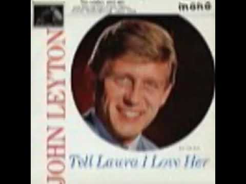 John Leyton - Johnny Remember Me ORIGINAL Take - YouTube