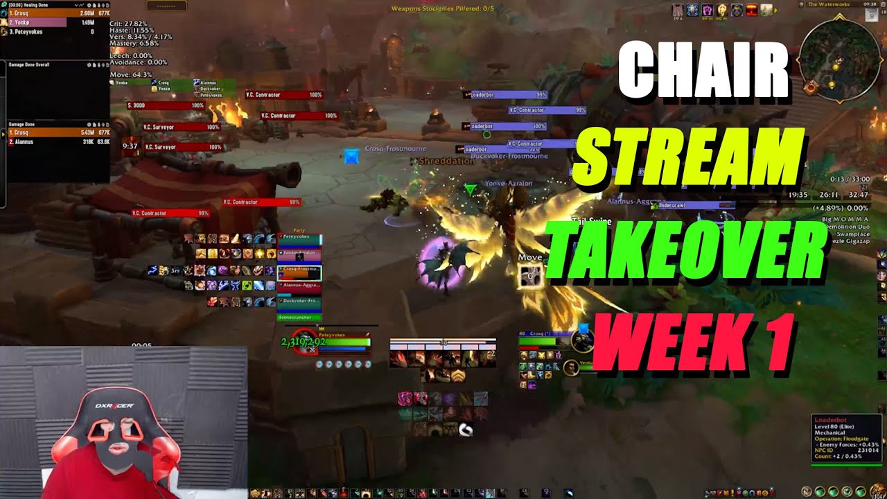 Chair Stream Take Over Week 1 - YouTube