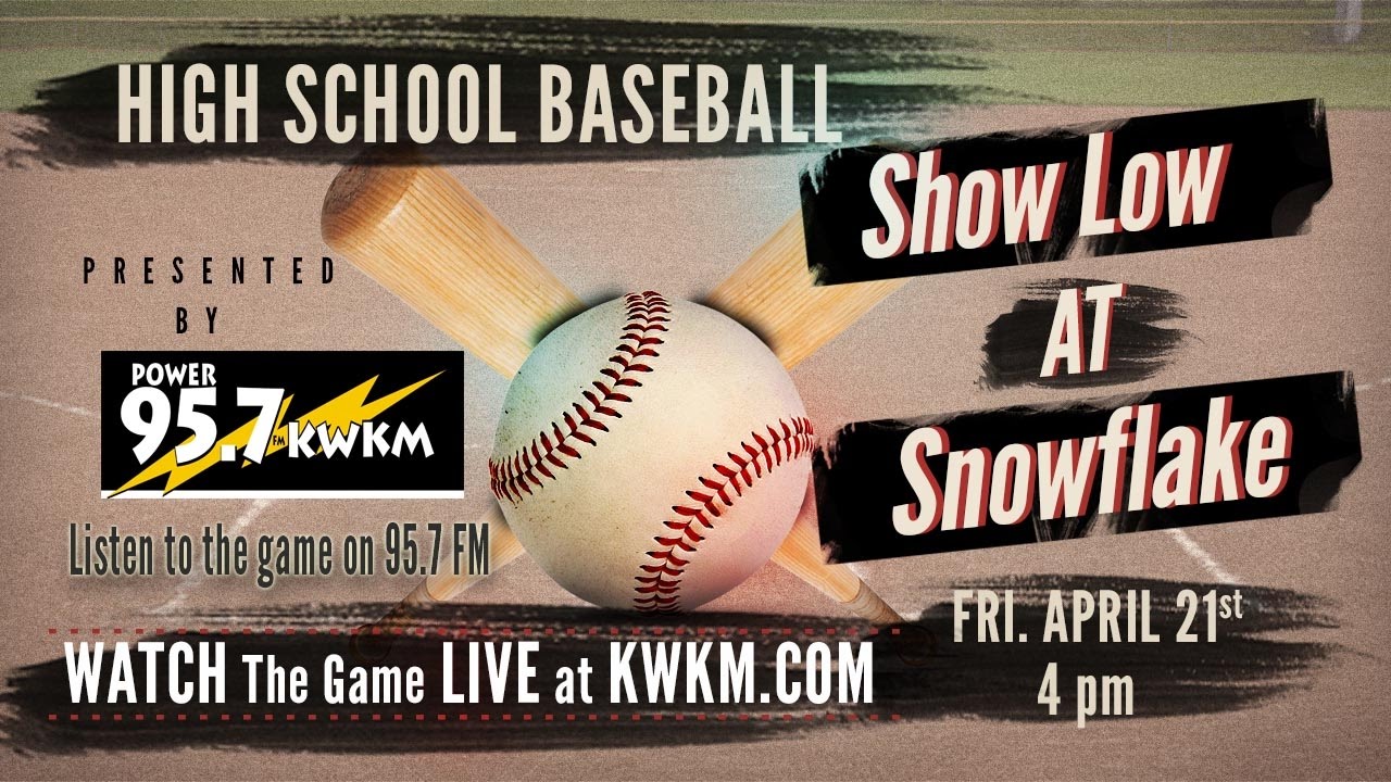 Show Low Cougars v Snowflake Lobos Boys Baseball - YouTube