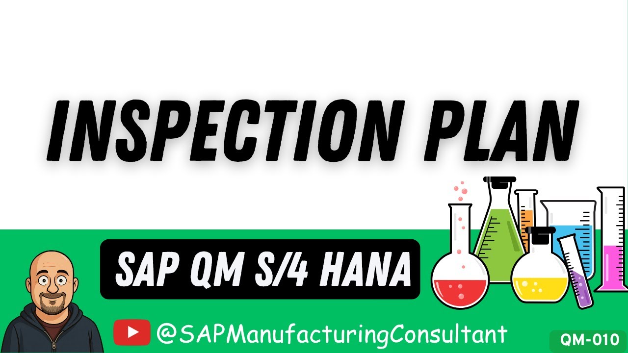 Quality Planning: Inspection Plans | SAP QM | Master Data - YouTube