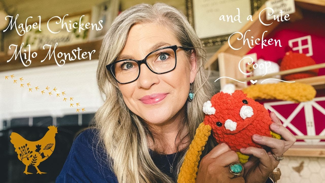 Mabel Chickens, a Milo Monster, a Cute Chicken Coop and a Collab - YouTube