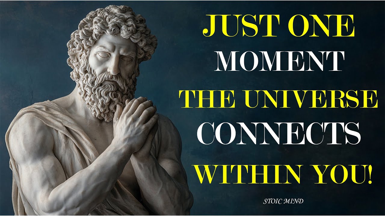 Just One Moment, The Universe Connects Within You! | Stoic Mind - YouTube