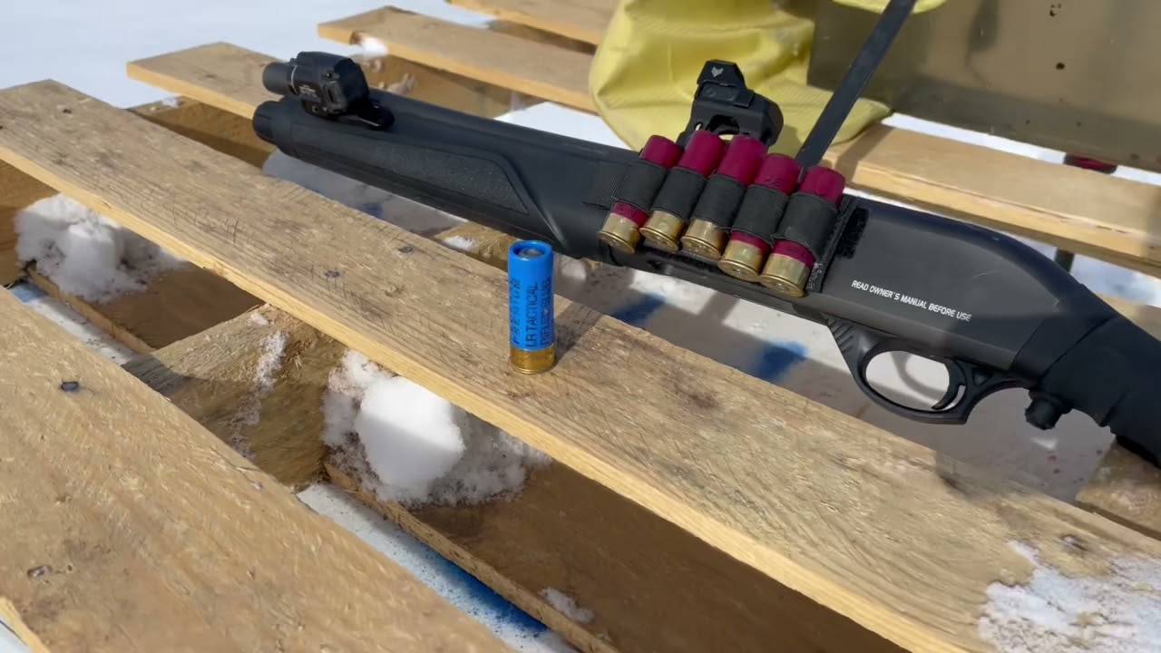 Low Recoil Truball 1oz Slug Gel Test. Short Barrel 12gauge. - YouTube