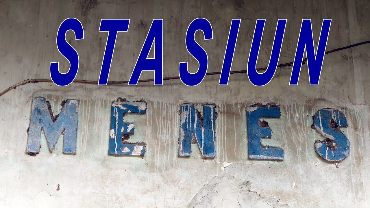 STASIUN MENES BANTEN || TERNYATA SUDAH DIJADIKAN RUMAH WARGA DAN MASIH ...
