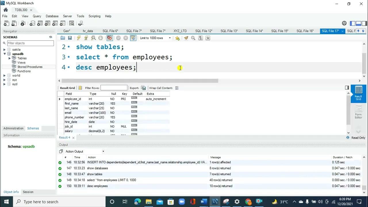 Mysql Stored Procedures Passing Parameters Youtube