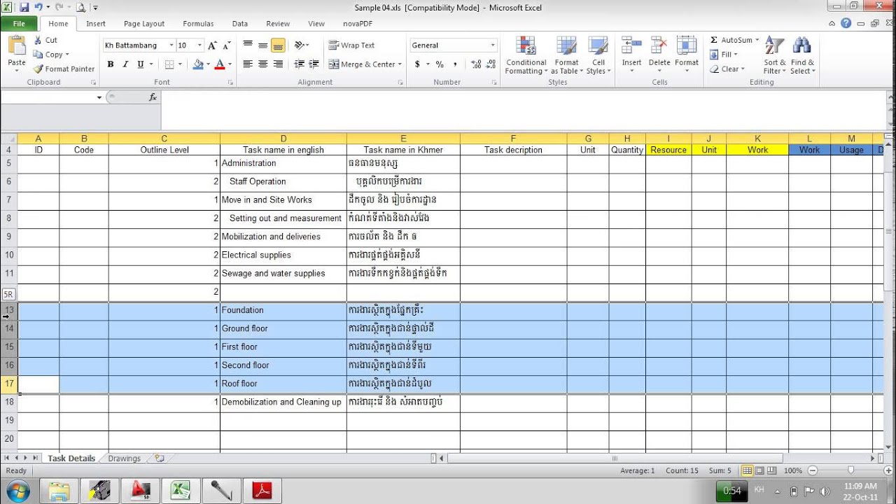 Project & Cost estimating part 1 - YouTube