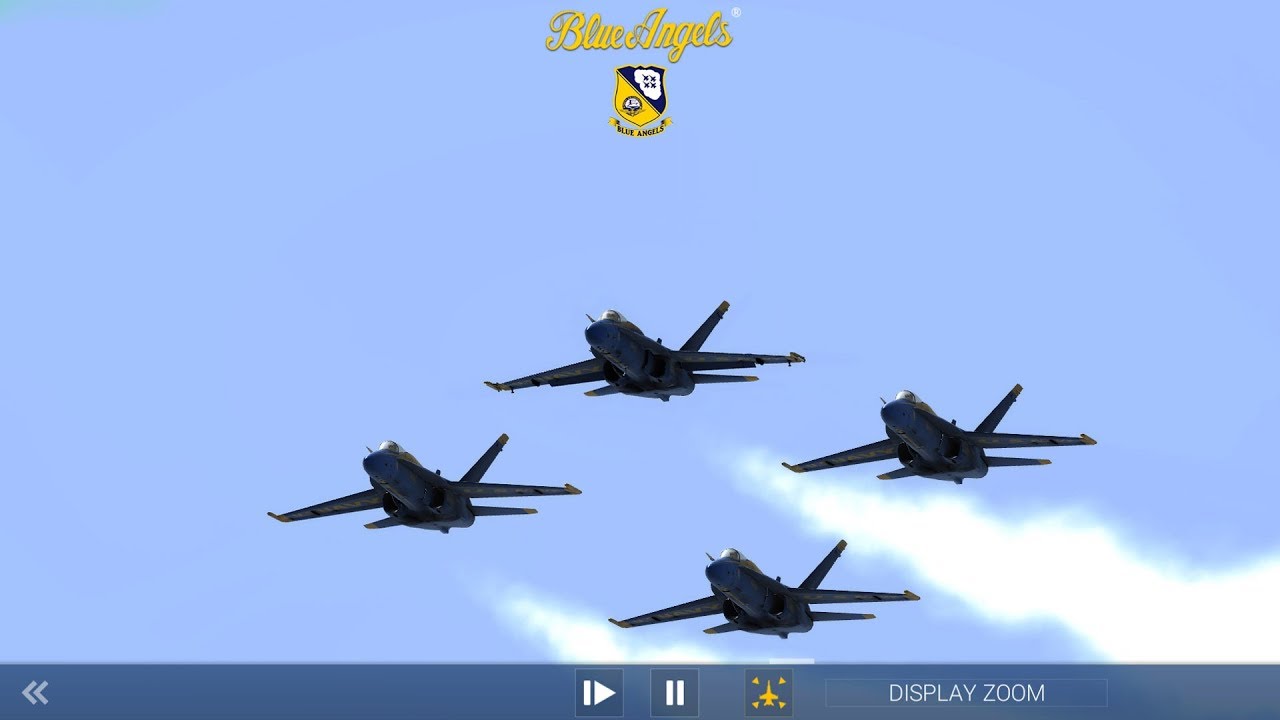 Blue Angels - Aerobatic Sim - YouTube