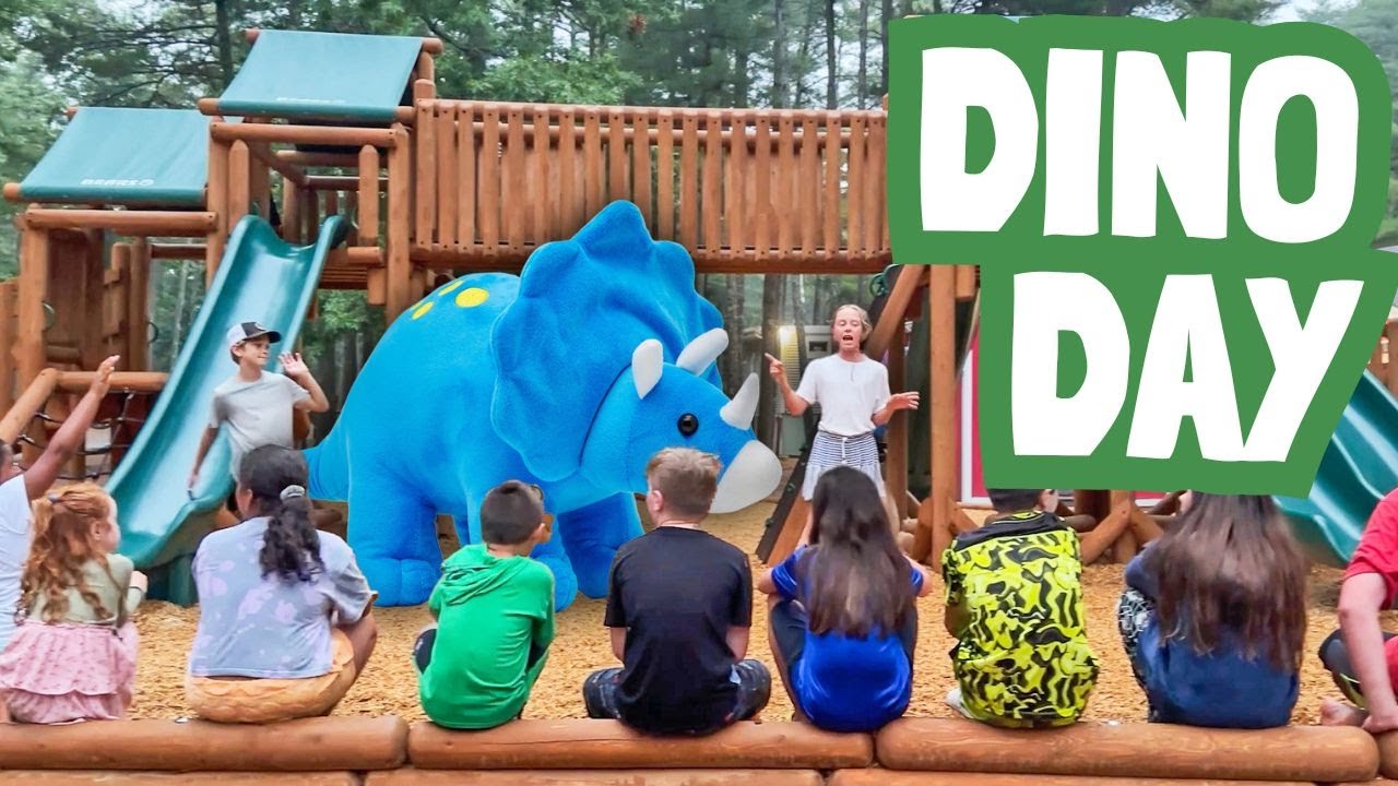 Dinosaur Day at Thousand Trails Cape Cod | Daily VLOG 009 - YouTube