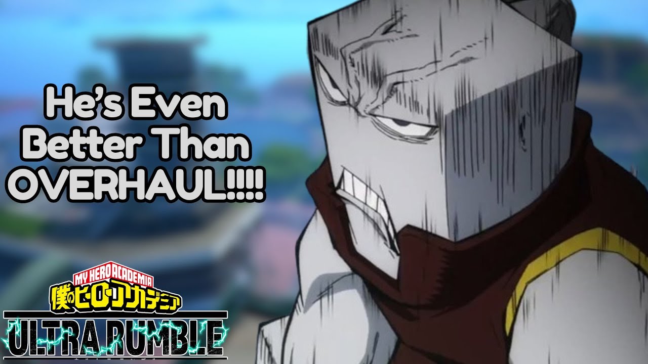 Cementoss Is The Most ANNOYING Character In My Hero Ultra Rumble - YouTube