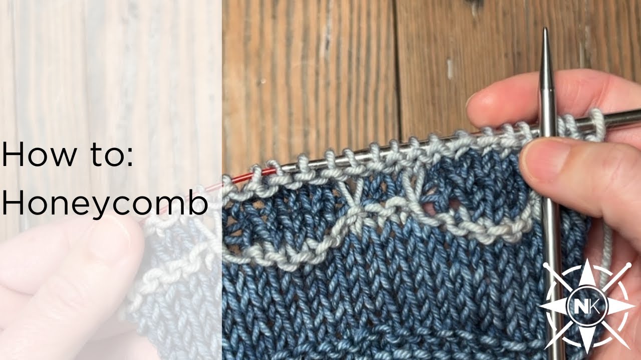 How to Knit a Honeycomb Pattern | Knitting Tutorial & Tips Knitmas 2024 - YouTube