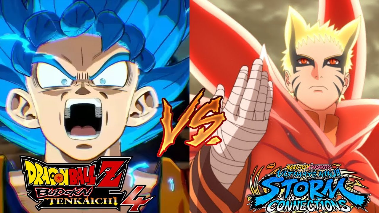 Naruto Storm Connections VS DBZ Tenkaichi 4 - YouTube