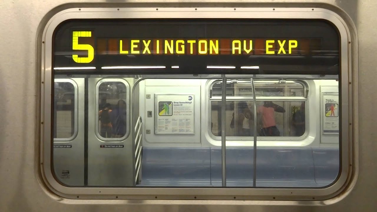 NYC Subway Special: R142A (5) Exterior Destination Sign To Bowling ...