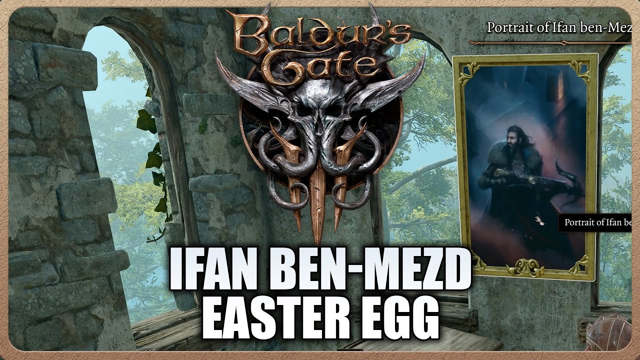 Baldur's Gate 3 - Ifan Ben-Mezd Easter Egg (Divinity Original Sin 2 ...