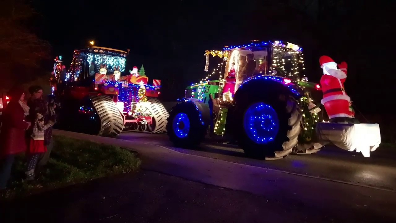 RC Baker Charity Tractor Run Oxfordshire - YouTube