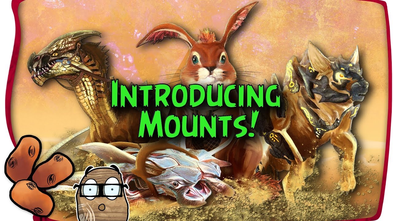 Guild Wars 2 Path of Fire - Introducing Mounts - YouTube