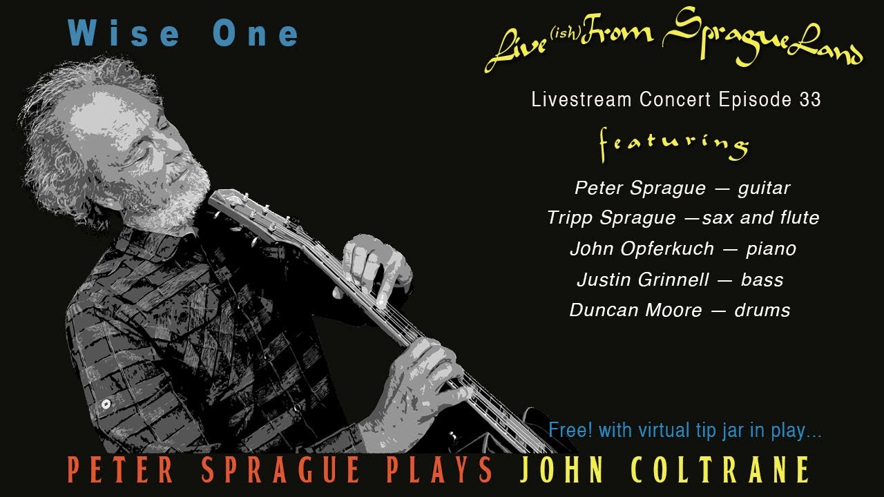 Live(ish) at SpragueLand Episode 33 Wise One —Peter Sprague Plays John ...