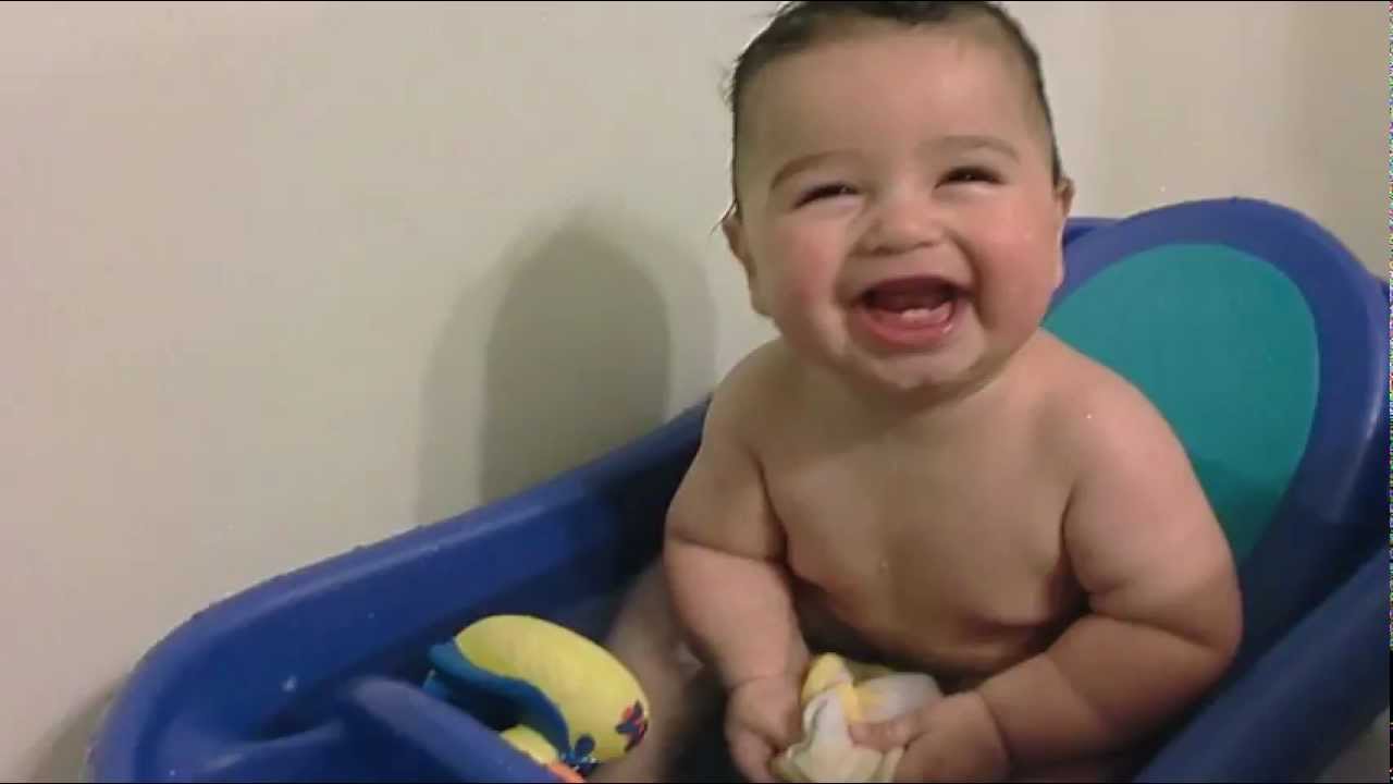 Hilarious LAUGHING BABY X. Laughs So Hard He Nearly Chokes!!! - YouTube
