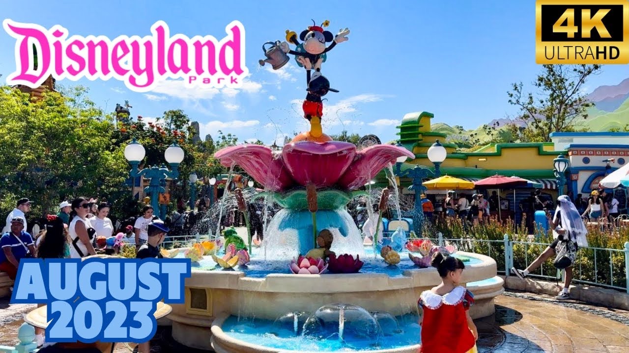 Disneyland First Day of August Walkthrough - YouTube