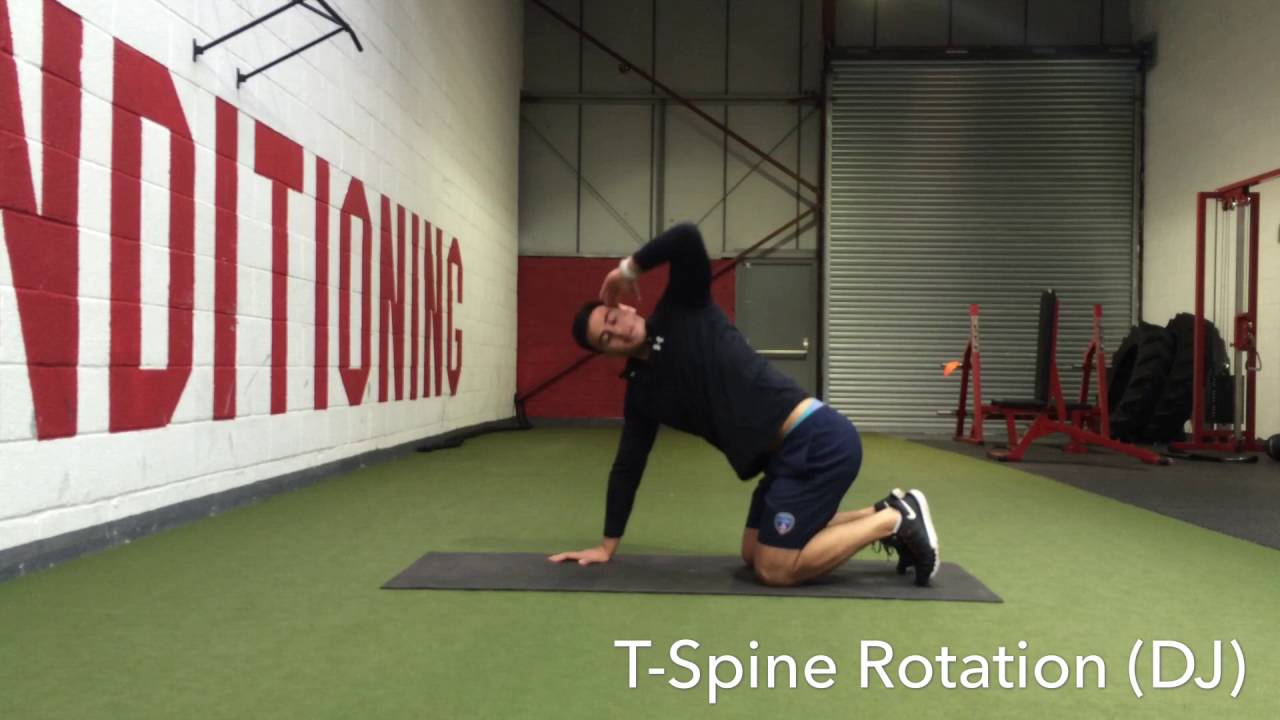 T-Spine Rotation (DJ) - YouTube