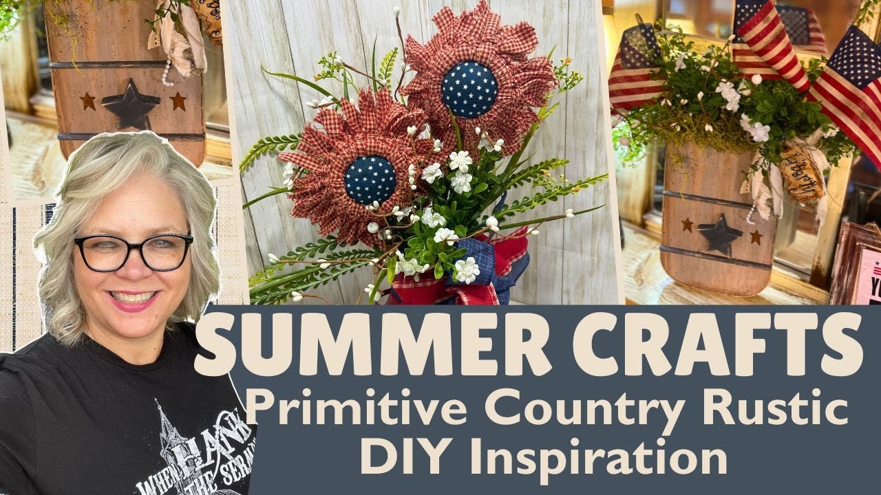 🌿🇺🇸☀️Get Inspired With These DIY Summer Home Crafts You Can Try ...