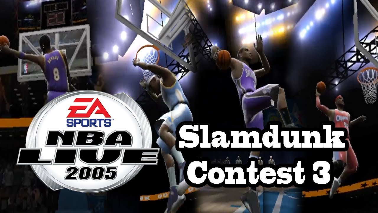 NBA Live 2005 Slam Dunk Contest 3 - YouTube